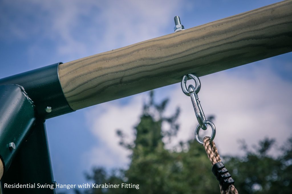 Sherwood Standard Double Frame - Timber Swing Seats - NGF Play